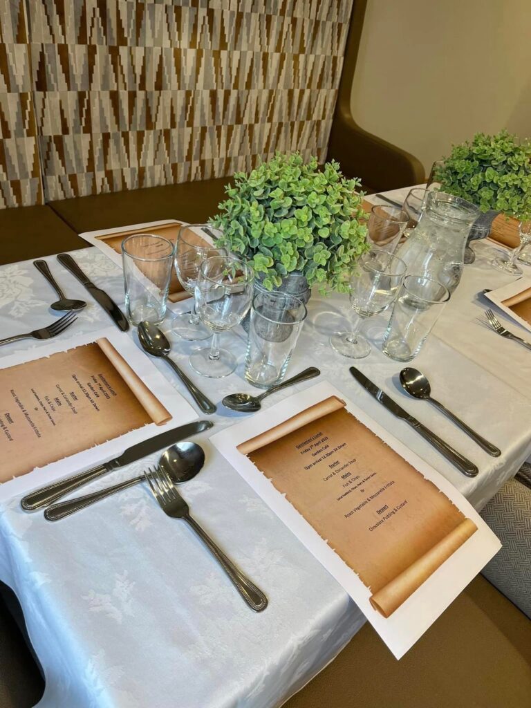 Our First Gentlemen’s Lunch Club - Woodlands Care Home